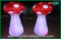 China Custom LED Inflatable Mushroom Decoration with RGB 12 Color Light Fireproof PVC 2m for sale