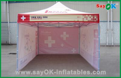 China Folding Sun Shade Advertising Square Steel Frame Tent 3x3m Outdoor Canopy Quick Setup for sale