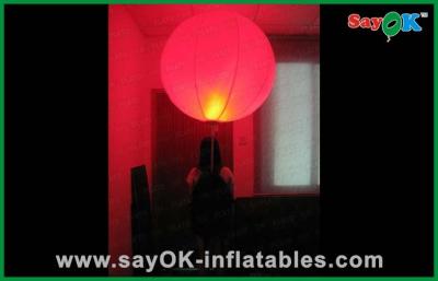 China Backpack Balloon Event Inflatable Lighting Decoration For Advertising 0.8m Dia for sale