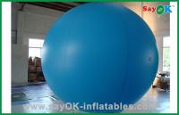 China Blue Helium Inflatable Grand Balloon 6m Height for Outdoor Events Customizable PVC for sale