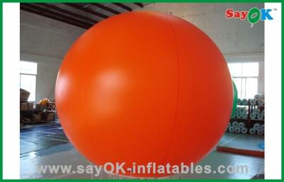 China Custom 6m Orange Helium Inflatable Balloon for Outdoor Advertising Events for sale