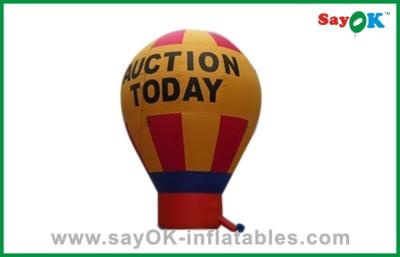 China Inflatable Grand Balloon 6m Height Fireproof 600D Oxford Cloth Commercial Helium Balloon for sale