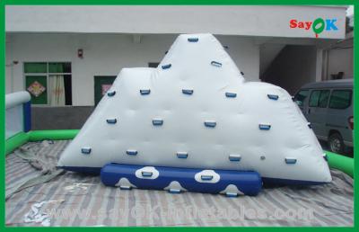 China Commercial Grade 0.9mm PVC Inflatable Iceberg Water Toy - 3.5-6 Year Lifespan with Custom Sizes for sale