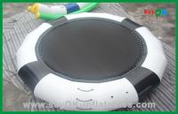 China Customized 0.9mm PVC Inflatable Water Bouncer for Commercial Water Park Use for sale