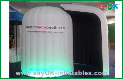 China Custom Inflatable Photo Booth with Remote Control 2.4m x 2.4m x 2.5m Oxford Cloth for sale