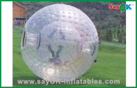 China Inflatable Human Hamster Ball 2.3m PVC TPU Transparent Zorb Ball for Adults Party Rental for sale