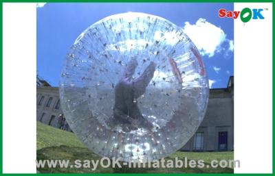 China Giant Inflatable Human Hamster Ball 2.3x1.6m PVC TPU for Party Water Park Promotional Games for sale