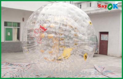 China 0.7mm TPU Inflatable Zorb Ball 2.3x1.6m to 3.6x2.2m Size Range for Commercial Recreation and Advertising for sale