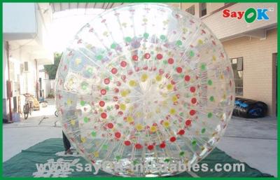China Inflatable Zorb Ball 2.3x1.6m for Adults Kids Water Park Fun Sports Game for sale