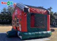 China Customizable Indoor Snowman Inflatable Bounce House 3m for Amusement Park for sale