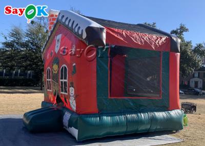China Customizable Indoor Snowman Inflatable Bounce House 3m for Amusement Park for sale
