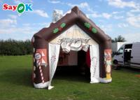 China Customized Inflatable House Tent for Christmas Party Outdoor Event 1pc CE for sale