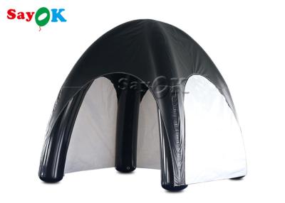 China Inflatable Spider Dome Tent 3x3m Waterproof 210D Oxford Cloth Family Camping Air Tent for sale