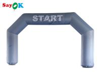 China Custom Inflatable Start Finish Line Arch - 6x3.5m Size with 210D Oxford Cloth for Advertising Events for sale