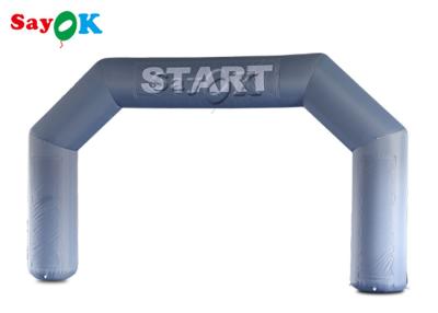 China Custom Inflatable Start Finish Line Arch - 6x3.5m Size with 210D Oxford Cloth for Advertising Events for sale