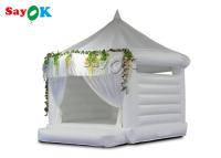 China 5x5x4.7mH PVC Wedding Air Jumping Inflatable Bounce for sale