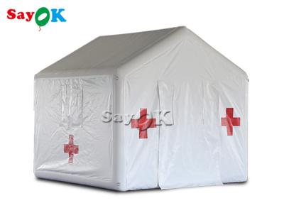 China Inflatable Field Hospital Tent 3x3m Mobile Emergency Medical Shelter for Military Use for sale