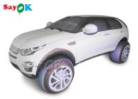 China Custom White Oxford Inflatable Vehicle For Advertising for sale