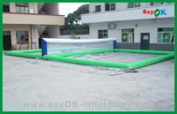 China Commercial Inflatable Volleyball Court Water Toy - 0.9mm PVC Material with 3.5-6 Year Lifespan for sale