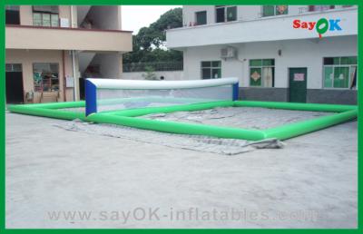 China Commercial Inflatable Volleyball Court Water Toy - 0.9mm PVC Material with 3.5-6 Year Lifespan for sale