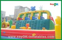 China Commercial Grade Inflatable Bounce House Combo with Slide for Kids Custom Size 0.55mm PVC for sale
