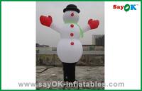 China Custom Inflatable Holiday Decorations Inflatable Snowman With CE RoHS for sale