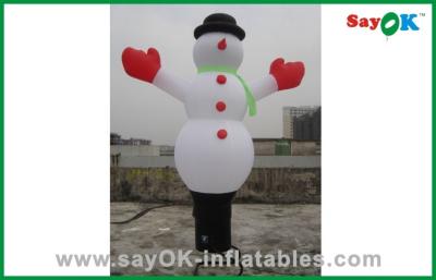 China Custom Inflatable Holiday Decorations Inflatable Snowman With CE RoHS for sale