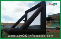 China Large Inflatable Movie Screen 4m x 3m Outdoor Advertising TV Screen with Blower for sale