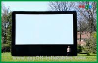 China Inflatable Movie Screen 4m x 3m Customizable Outdoor Projection Screen with Blower for sale