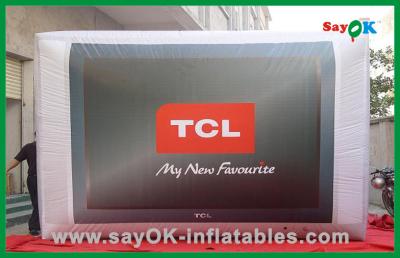 China Inflatable Video Screen 4m x 3m Customizable Movie Screen Billboard for Advertisement for sale