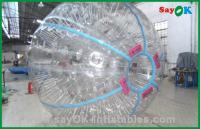 China Giant 1.0mm TPU Land Zorb Ball Custom Inflatable Bump Ball for 1-2 People for sale