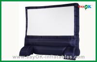 China Inflatable Outdoor Movie Screen 4x3m Mini Blow Up Projector Screen for Home for sale