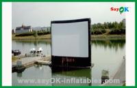 China Portable Inflatable Outdoor Movie Screen 4m x 3m with Blower for Events for sale