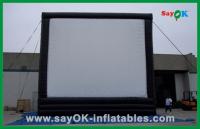 China Backyard Inflatable Movie Screen with UL Blower 110V 120V Oxford Cloth for sale