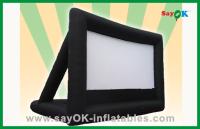 China Inflatable Backyard Movie Screen 4m x 3m Outdoor Projection Screen with Blower for sale