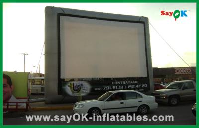China Sayok Outdoor Inflatable Movie Screen PVC Tarpaulin Rear Projection Screen 3m for sale