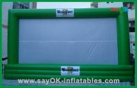 China Sayok Waterproof Commercial Inflatable Movie Screen 4m x 3m with CE Blower for sale