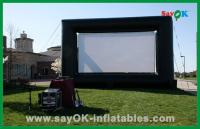 China Backyard Airblown Inflatable Movie Screen , Waterproof Inflatable TV Screen for sale