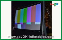 China Custom PVC Inflatable Projection Screen Outdoor Portable 120 inch Movie Screen for sale