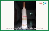 China Commercial Inflatable Wine Bottle , Inflatable Holiday Decorations for sale