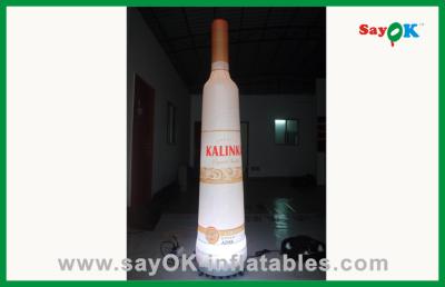 China Commercial Inflatable Wine Bottle , Inflatable Holiday Decorations for sale