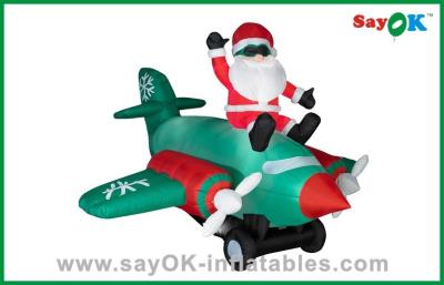 China Large Inflatable Santa Claus Outdoor Blow Up Christmas Decoration 2-8m Custom SGS for sale