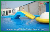 China Commercial Inflatable Water Bouncer 0.9mm PVC Tarpaulin Custom Size for Water Park for sale