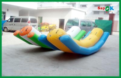 China Custom Inflatable Iceberg Water Toy Seesaw Rocker - 0.9mm PVC Material with 3.5-6 Year Lifespan for sale