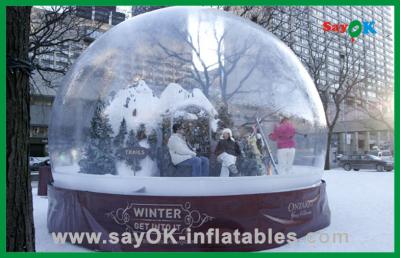 China Commercial Inflatable Water Toys Transparent Camping Bubble Tent Custom Size PVC TPU for sale