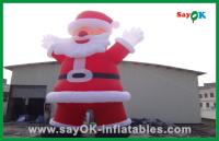 China Custom Inflatable Santa Claus Christmas Decoration 2m Height 210D Oxford Cloth with CE UL Blower for sale