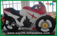 China Custom Outdoor Advertising Inflatable Motorcycle 110V 220V Durable PVC for sale