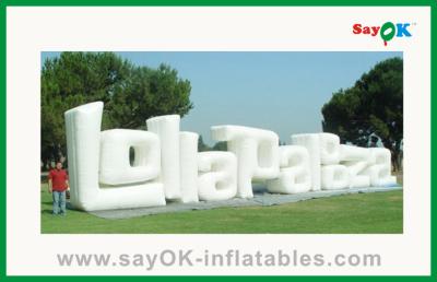 China Custom Giant Inflatable Letter for Outdoor Advertising 110V 220V for sale