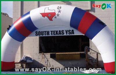 China Custom Giant PVC Inflatable Entrance Arch 5m Promotional Advertising Archway for sale