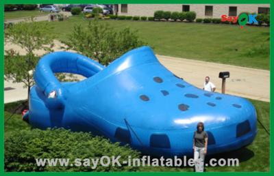 China Custom Inflatable Shoe Advertising Display - 210D Polyester Cloth, UL/CE Certified, 3-10 Minute Inflation for sale